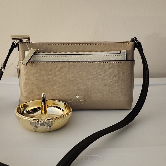 kate spade | Bags | Kate Spade Leather Crossbody Wfree Ks Ringholder ...